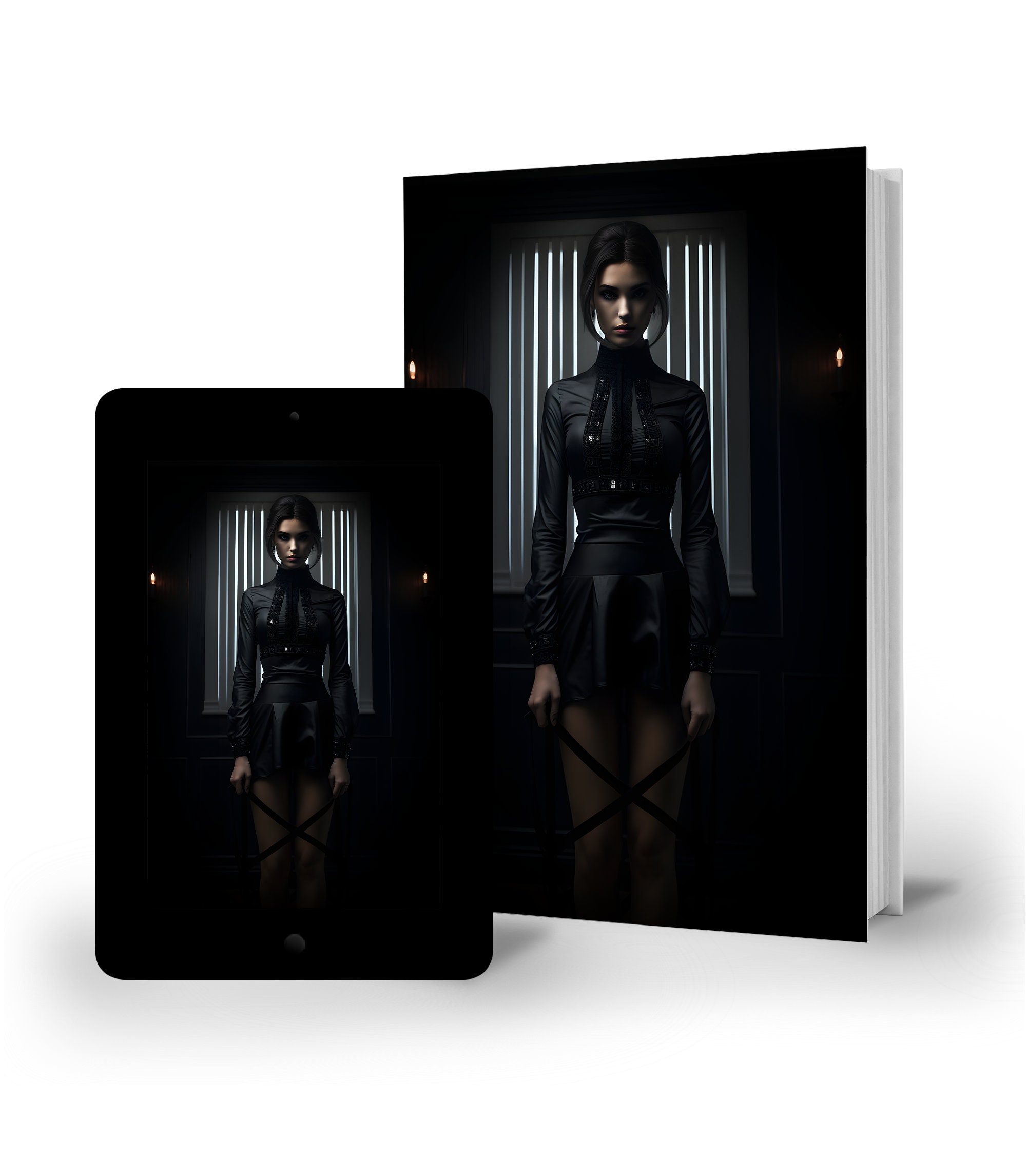 Lillian AI Cover Model Female Model Romance Paranormal - Etsy