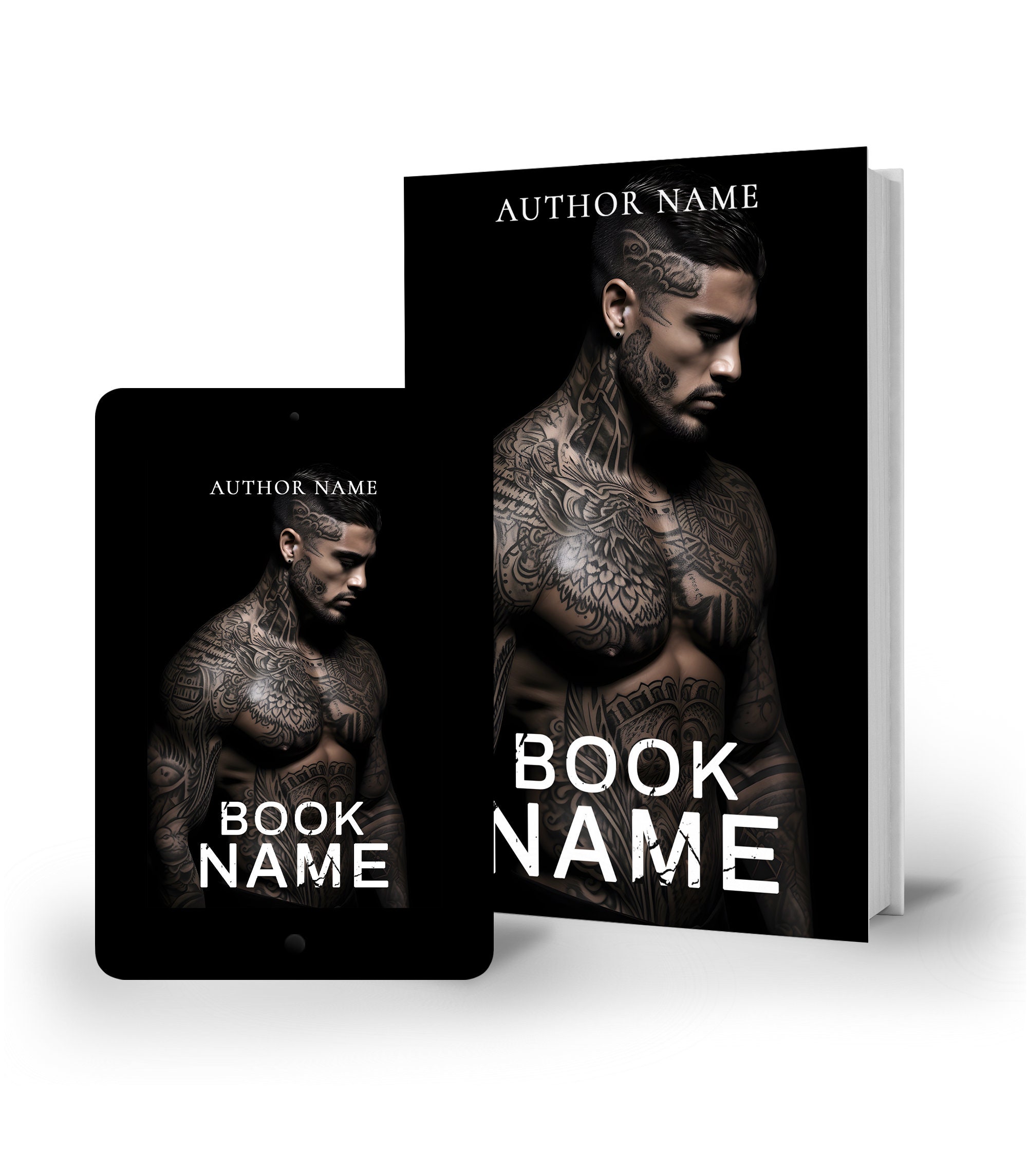 Diego AI Cover Model, Male Model, Biker, Tattoos, Hot, Sexy, Spanish ...