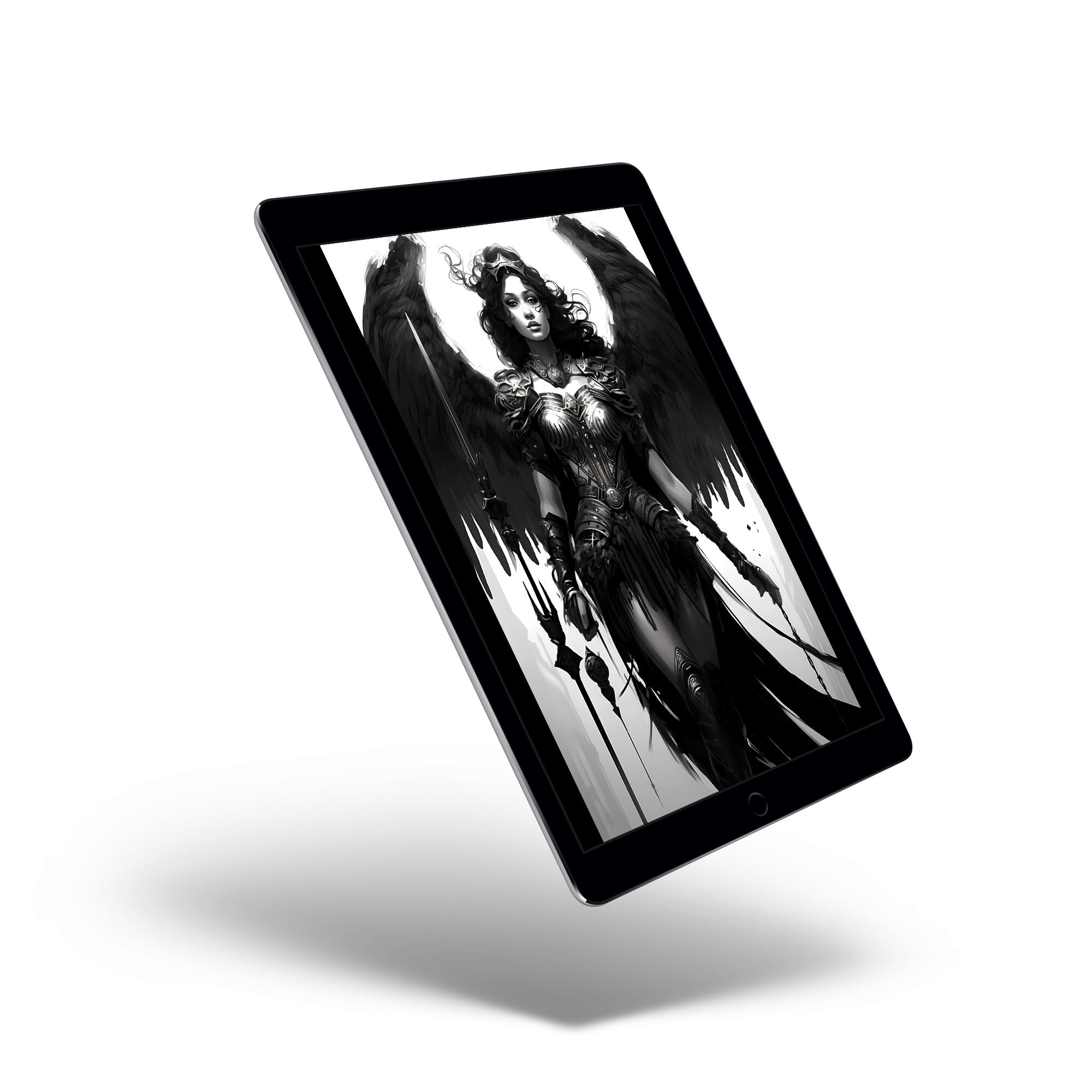 Kaira - Female Model, Fantasy, Angel, Female Warrior, Illustration ...