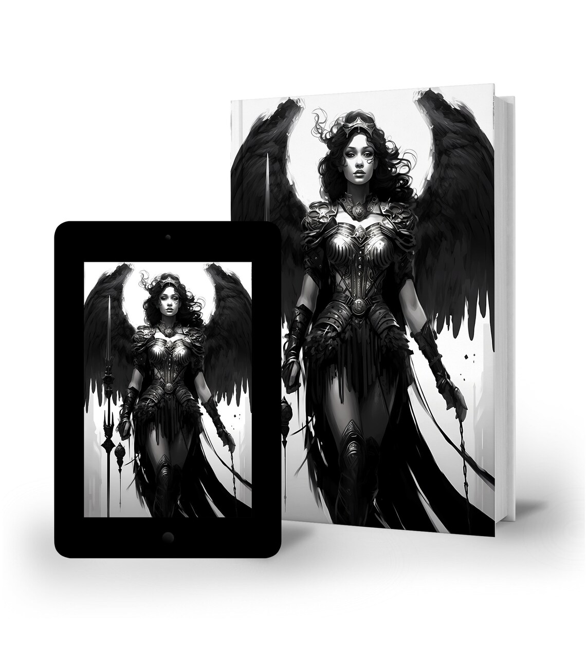 Kaira - Female Model, Fantasy, Angel, Female Warrior, Illustration ...