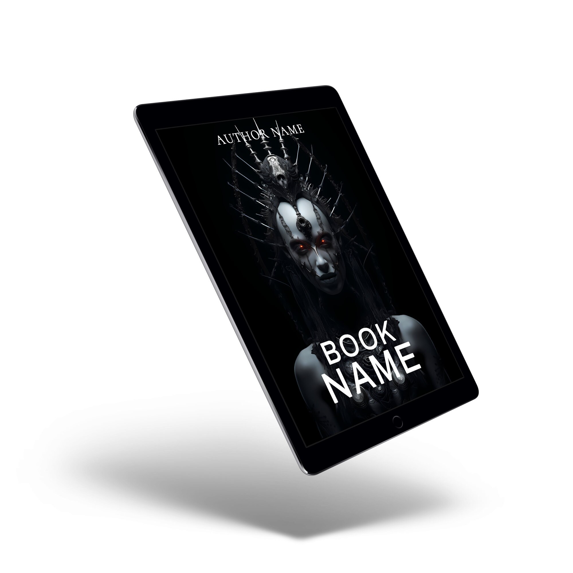 Andromeda - AI Female Cover Model, Sci-fi, Scifi, Sci Fi, Cyborg Queen, Alien, Crown, Romance ...