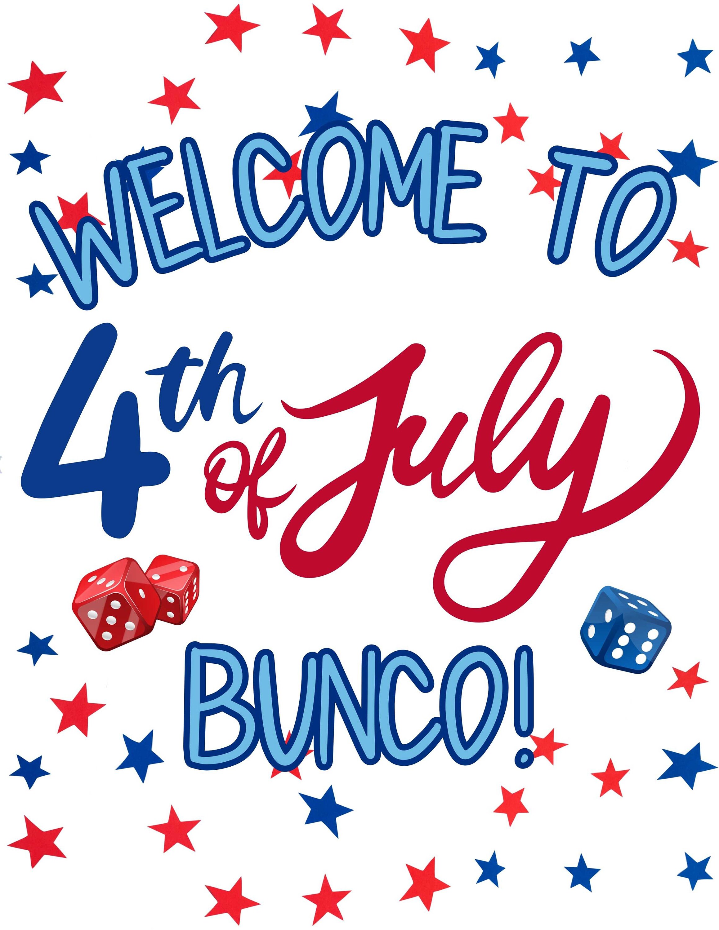 Bunco Bundle - American Flag 4th of July Memorial Day Tally Sheets ...