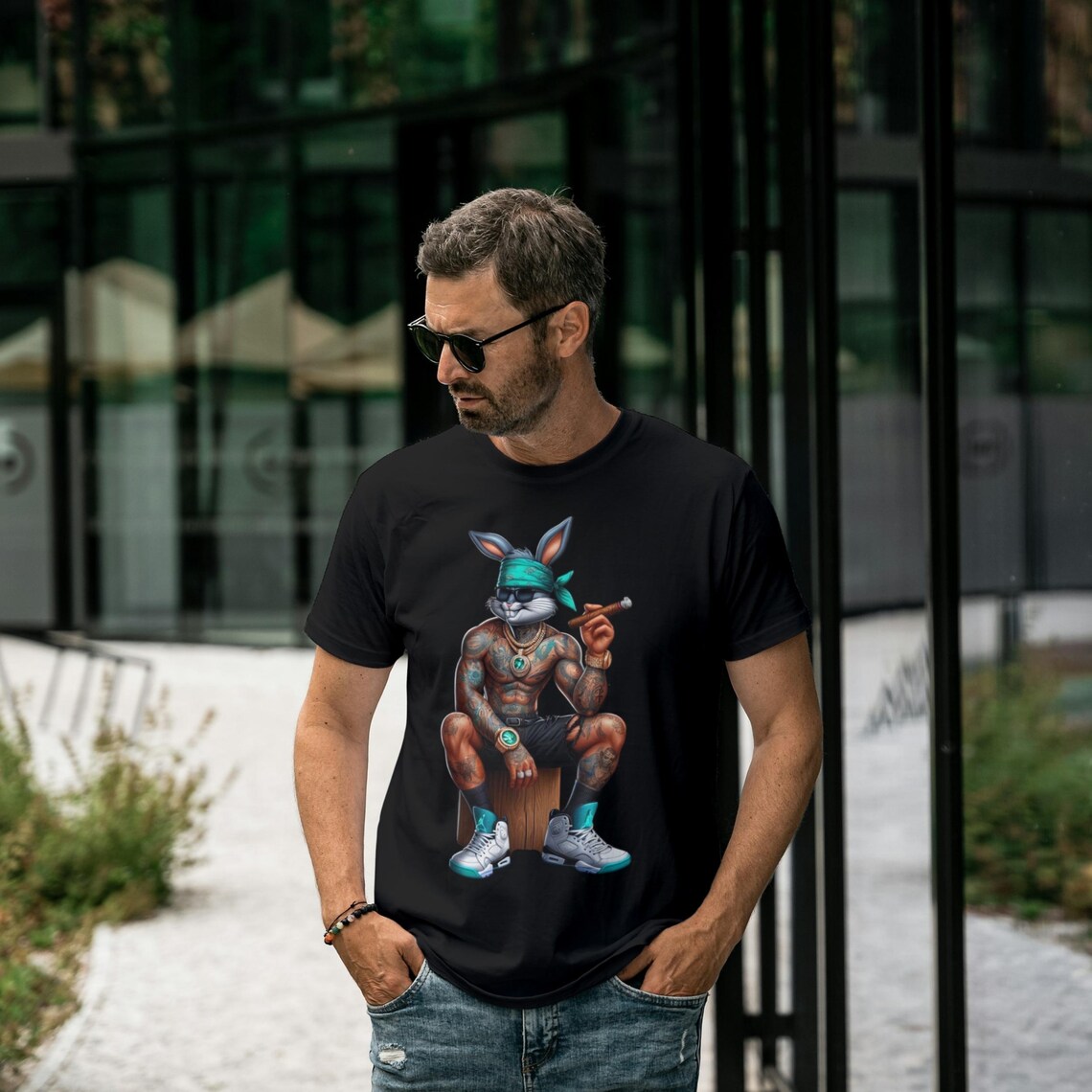 Vagrant Bunny Smokes | Urban Muscular Bunny | Vagrant Trap Designs ...