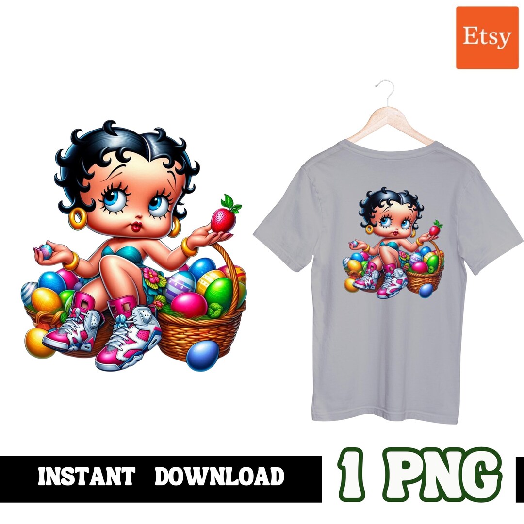 Cute Betty Boop Easter Style| Urban Easter | Gangster Trap Designs ...
