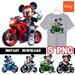 Biker Mickey Mouse | Urban Mickey | Vagrant Trap Designs | Fantasy Fan ...
