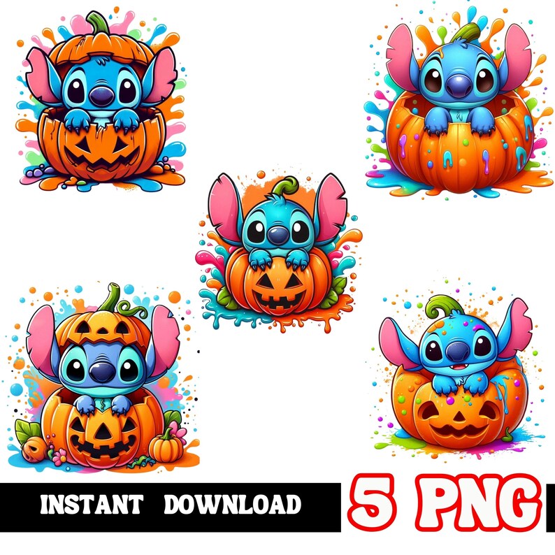 Halloween Stitch Splash|urban Cute Stitch | Vagrant Trap Designs ...