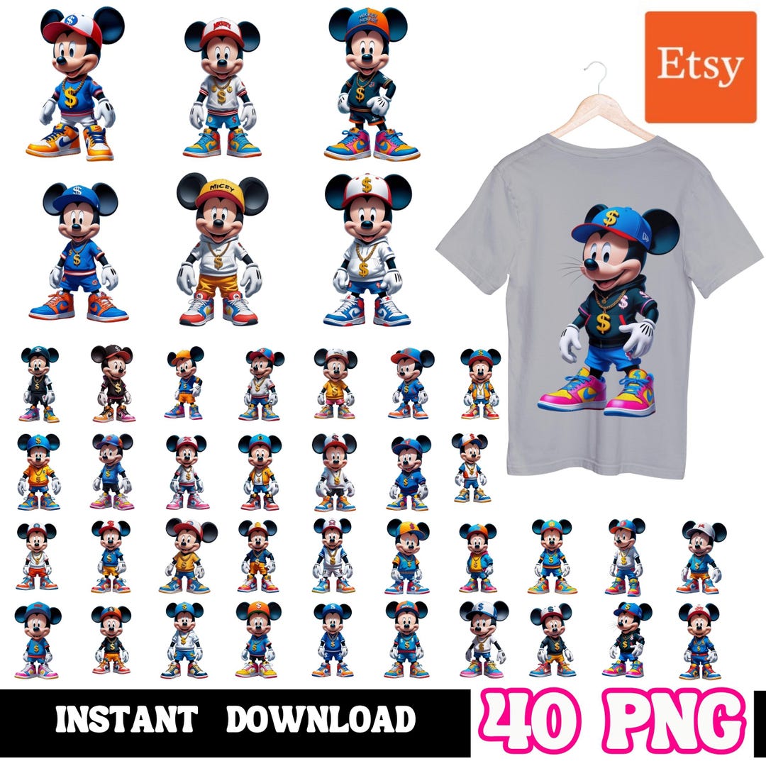 Mickey Mouse | Urban Mickey | Vagrant Trap Designs | Fantasy Fan Art ...