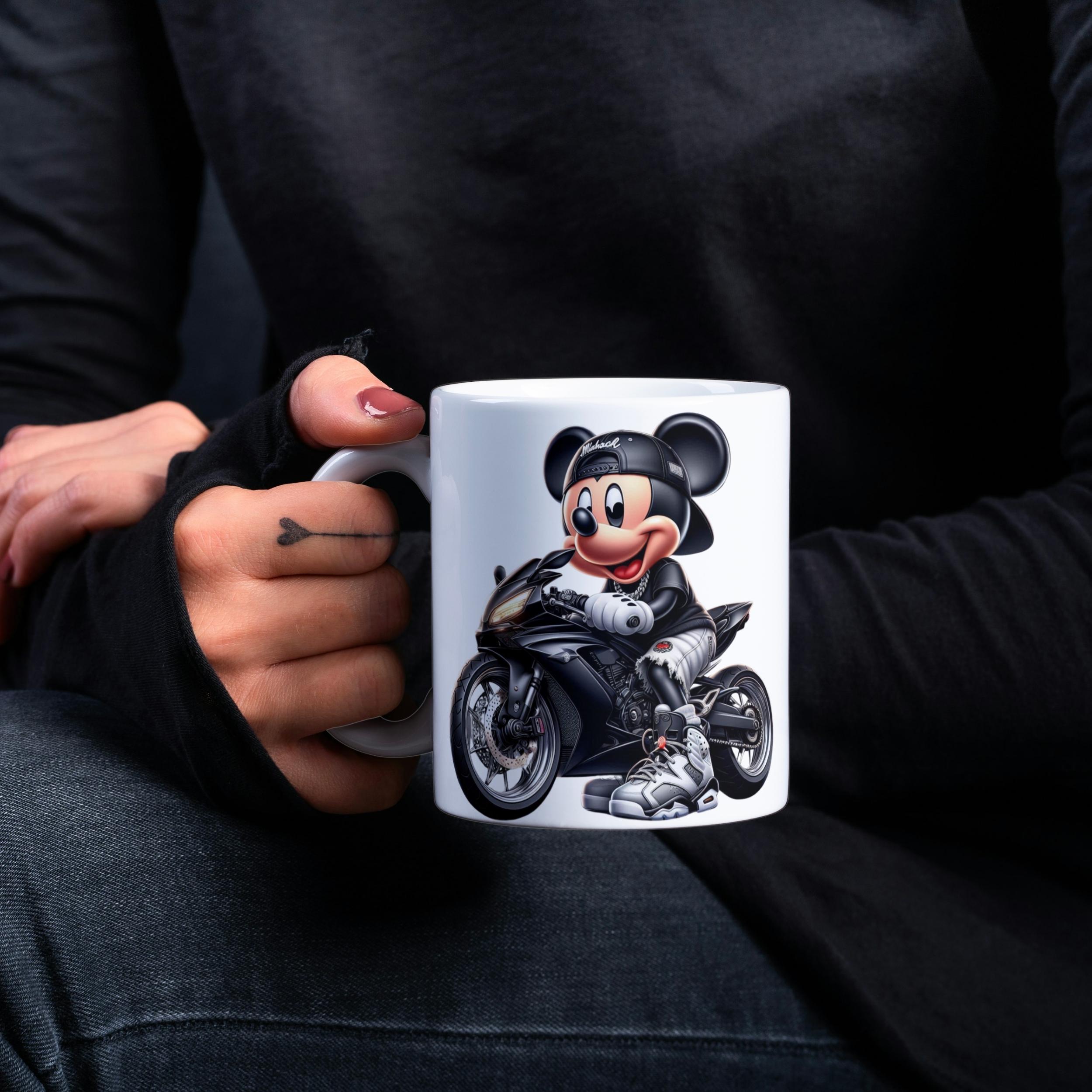 Biker Mickey Mouse Urban Mickey Vagrant Trap Designs Fantasy Fan Art ...