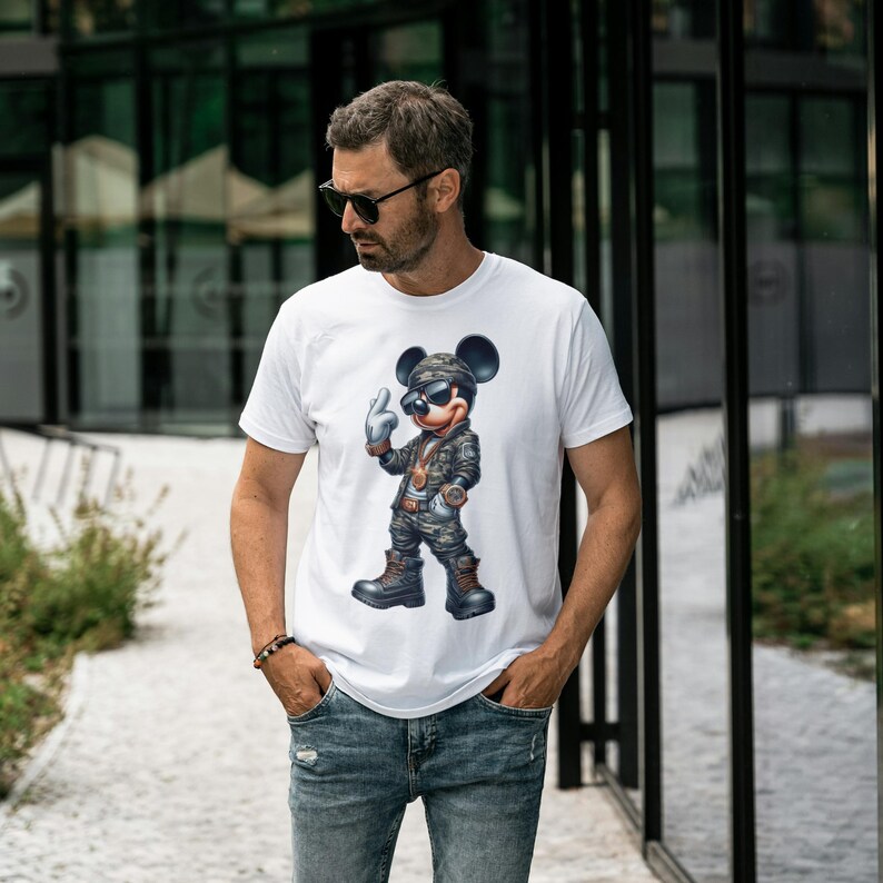 Soldier Mickey Mouse| Urban Military Mickey Mouse| Gangster Trap ...