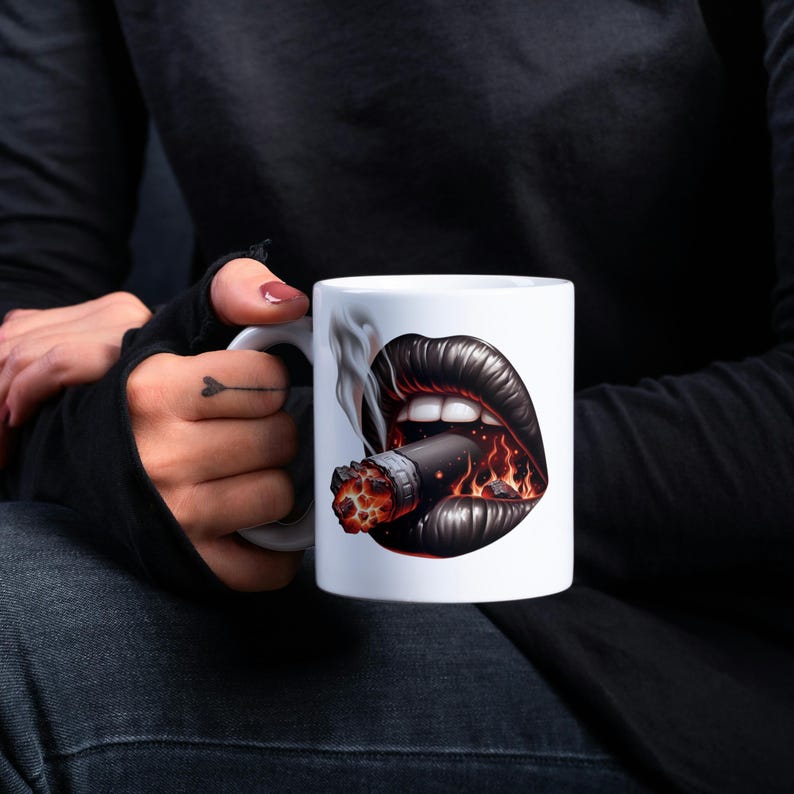 Gangster Ember Lips PNG: Urban Hot Lip Design (digital Download) - Etsy Australia