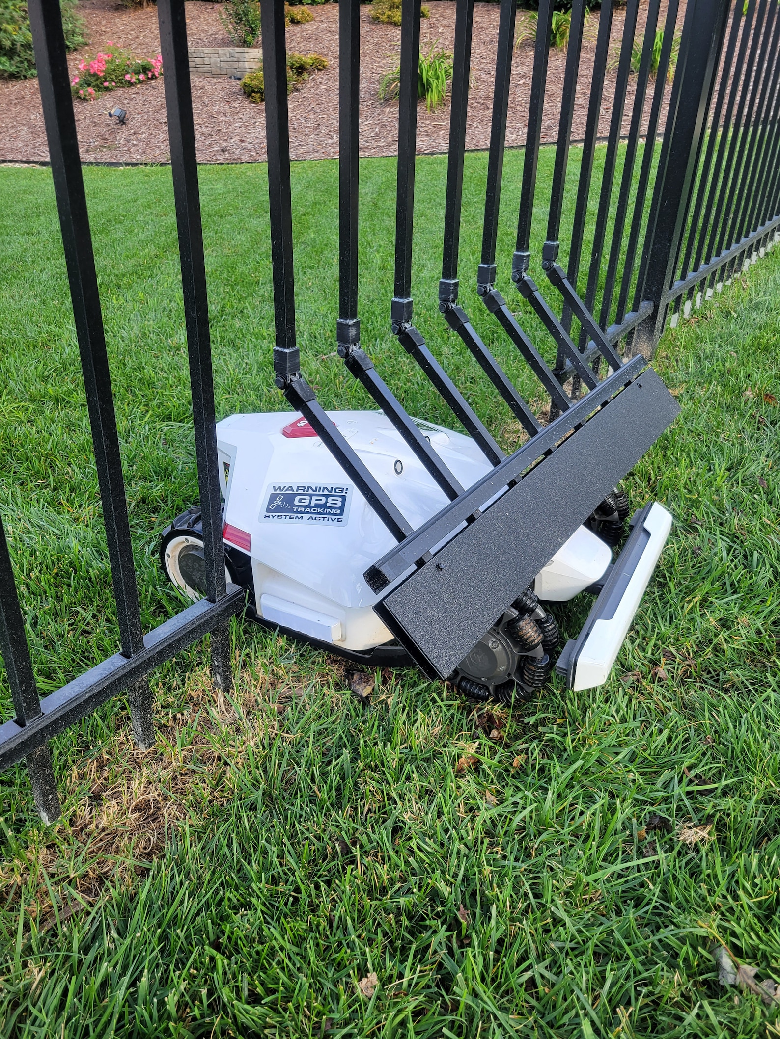Robot Mower Gate Latch Kit: Rectangle Aluminum Fence Lower Rail - Etsy