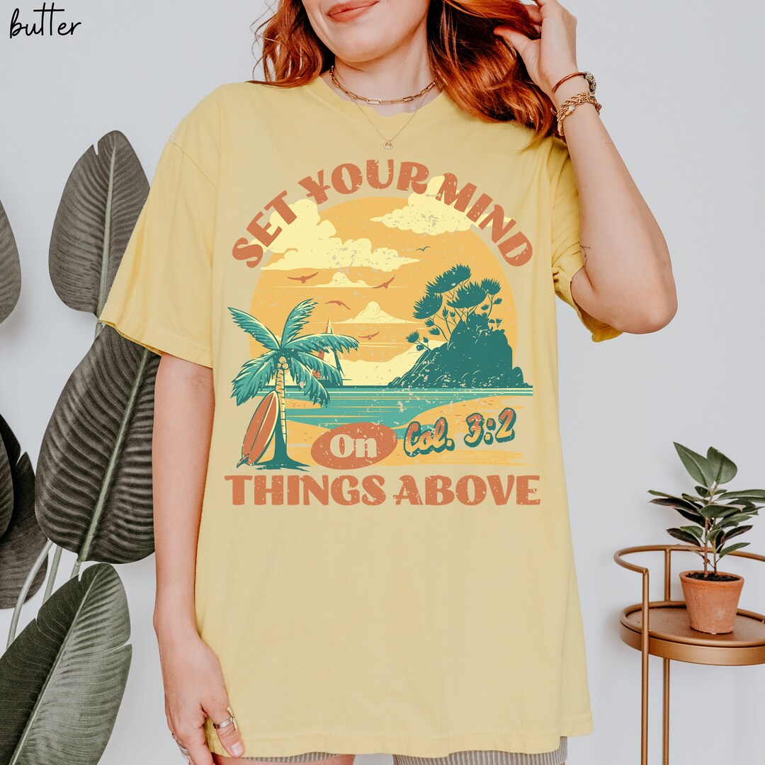 Beachy Shirts Ocean Inspired Style Coconut Girl Clothes Faith Over Fear ...