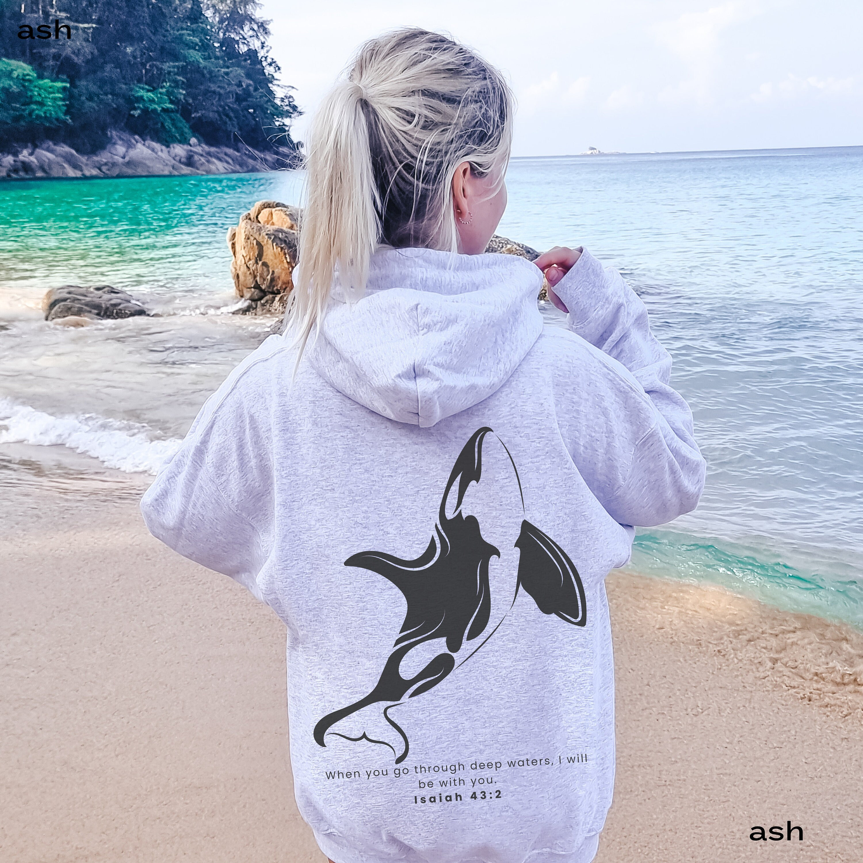 Orca Hoodie Orca Whales Shirt Orca Shirt Beachy Hoodies Beachy ...