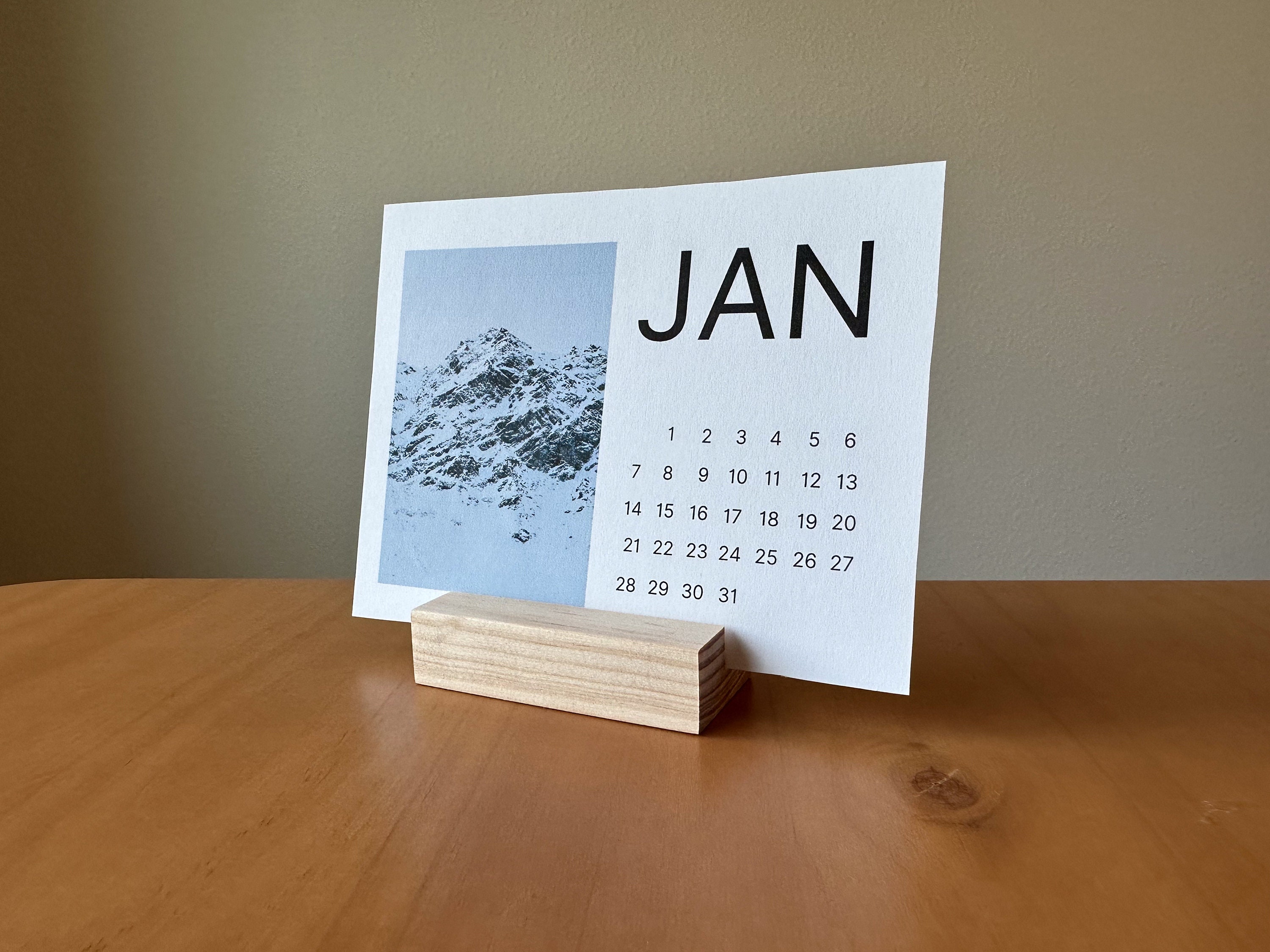 Digital Download 2024 Calendar for Adventurers Mountain - Etsy