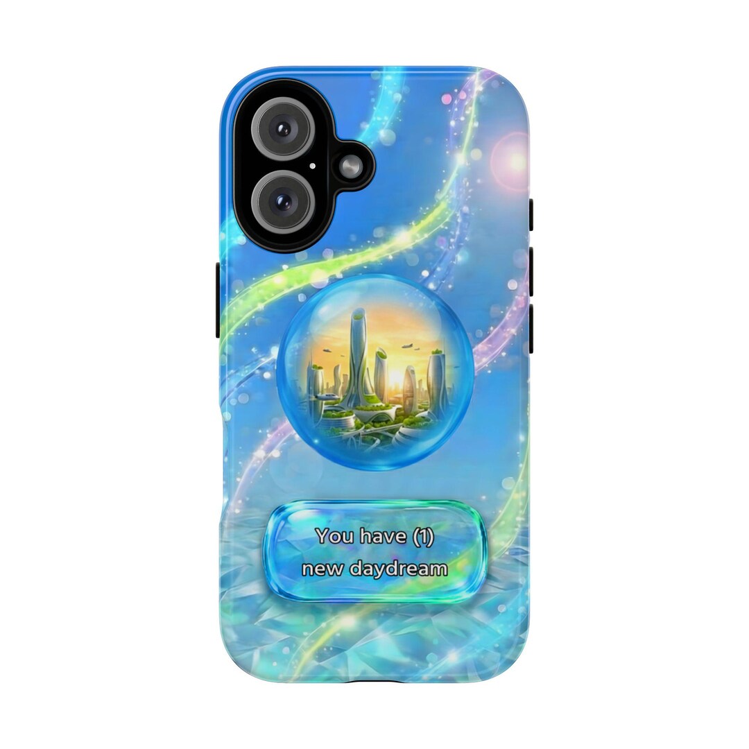 Frutiger Aero Phone Case, Y2K Dreamcore Utopian City Cover - Etsy