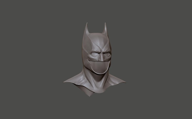 Custom Bat Cowl 3D Print Files - Etsy