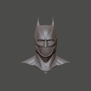 Custom Bat Cowl 3D Print Files - Etsy