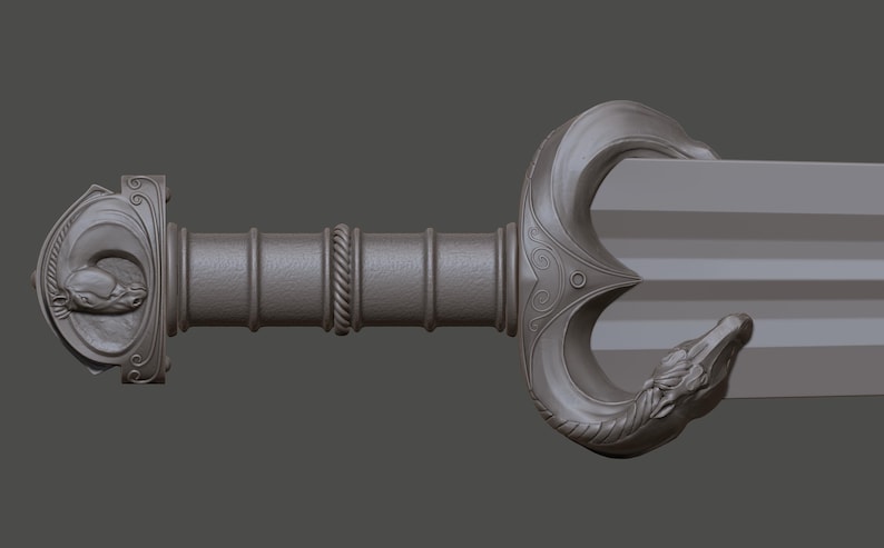 Rider's Sword 3D Print Files - Etsy