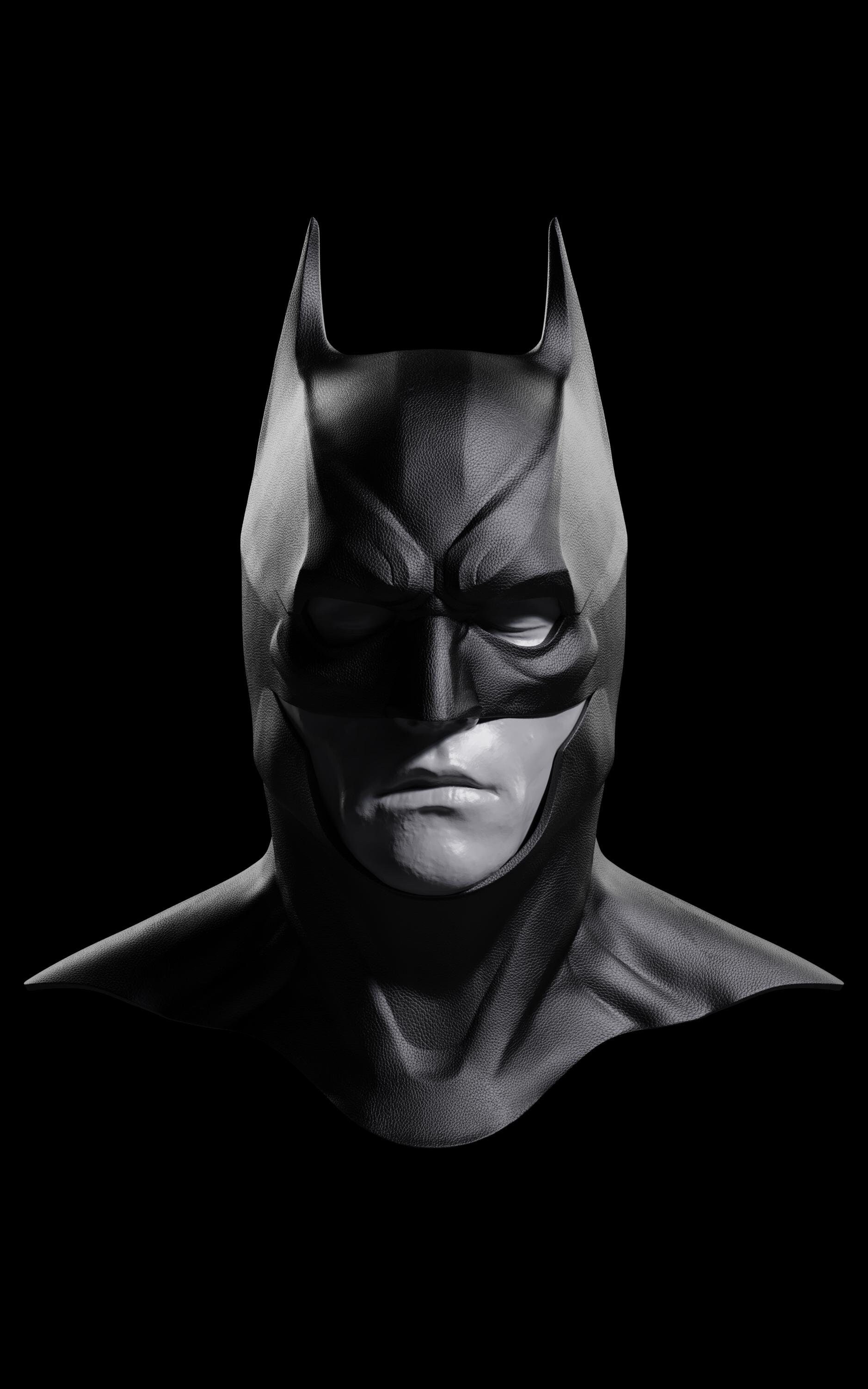 Custom Bat Cowl 3D Print Files - Etsy