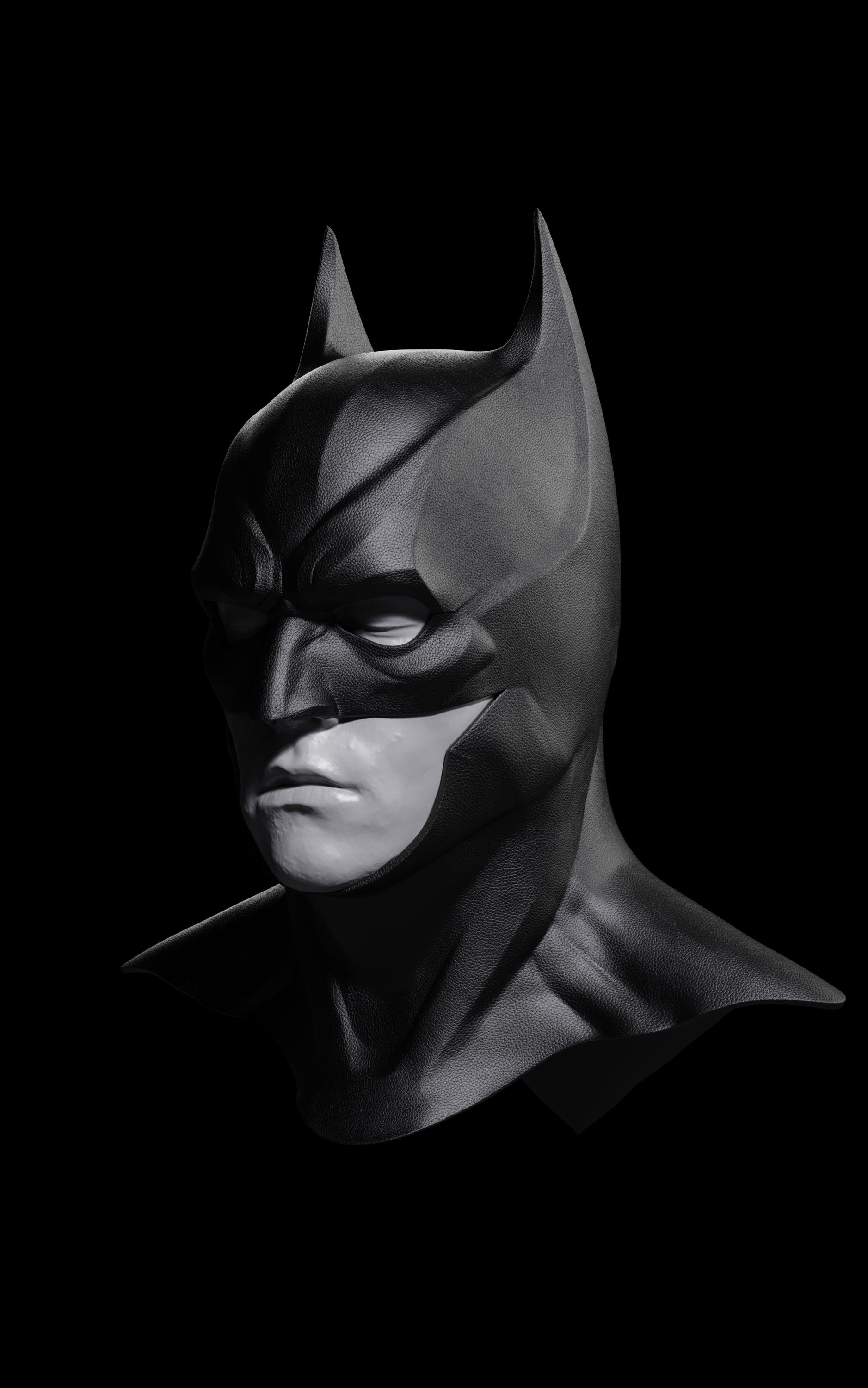 Custom Bat Cowl 3D Print Files - Etsy