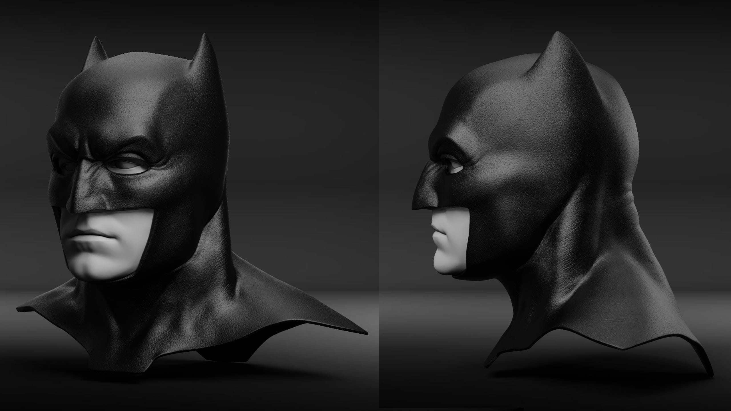 Affleck Cowl 3D Print Files - Etsy