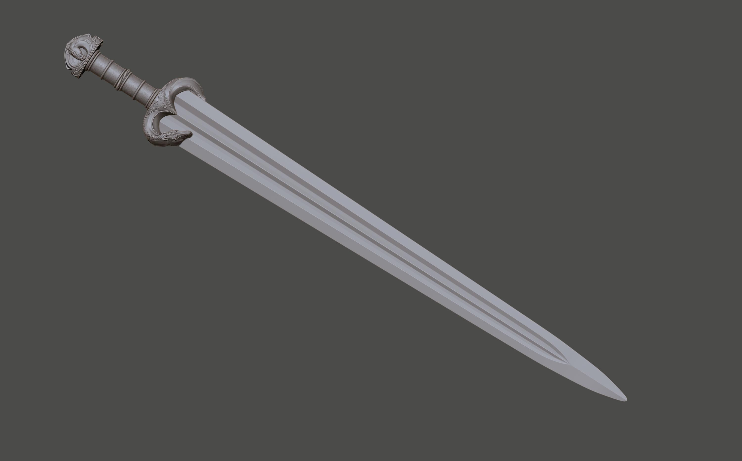 Rider's Sword 3D Print Files - Etsy