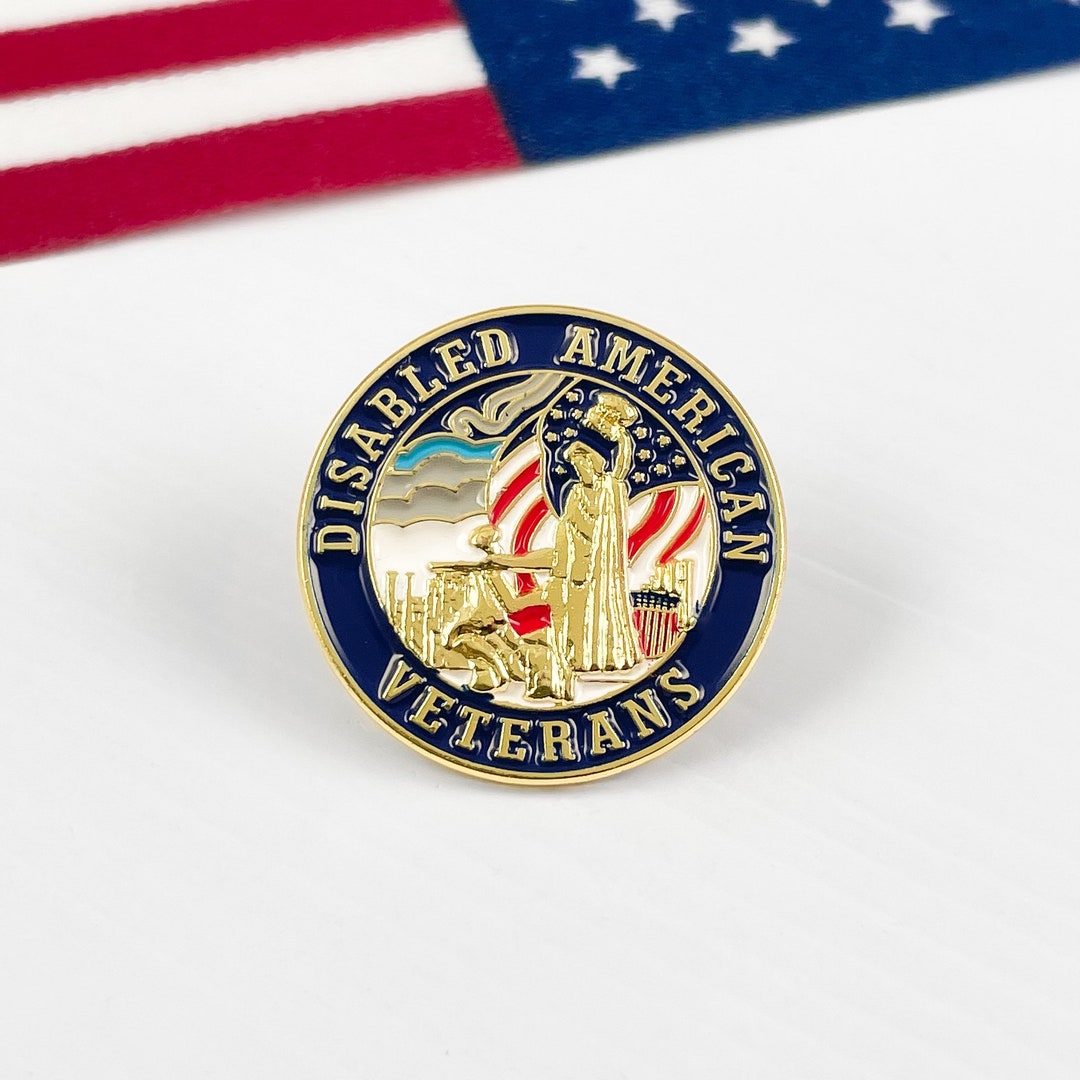 Disabled Veterans Pin - Etsy