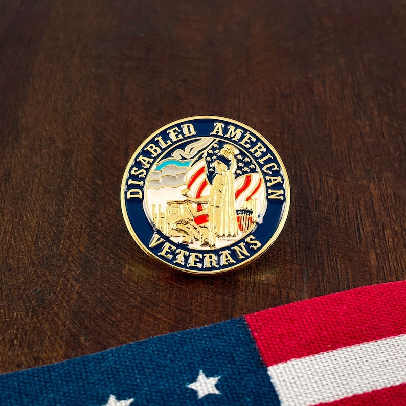 Disabled Veterans Pin - Etsy