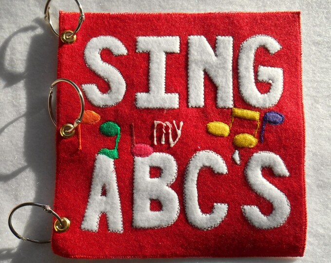 Sing My Abc's, Quiet Book, Activity Book, Toddlers, Kids, Babies, Keep ...