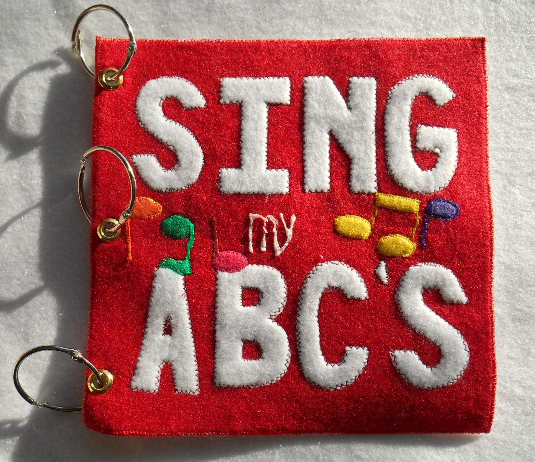 Sing My Abc's, Quiet Book, Activity Book, Toddlers, Kids, Babies, Keep ...