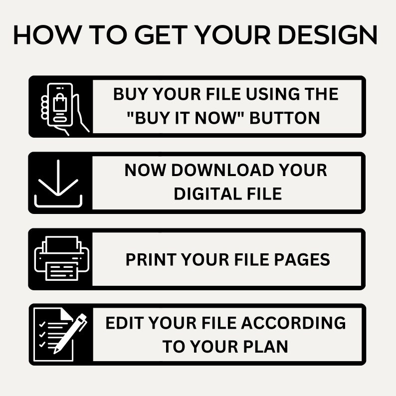 Vinyl Decal Application Card, Printable Vinyl Decal Care Card Instructions, Small Business ...