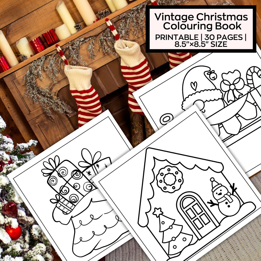 Christmas Coloring Pages, Coloring Book, Printable Christmas Activities ...
