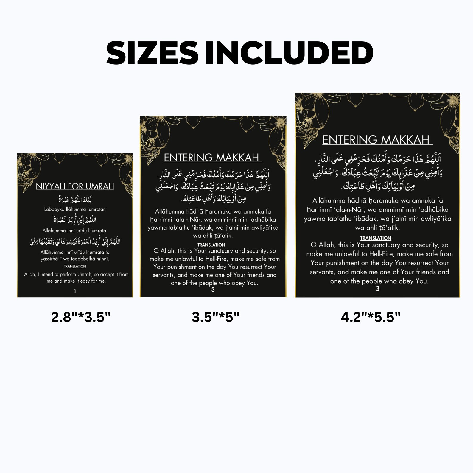 40 Umrah Duas Printable, Umrah Cards, Umrah Guide, Umrah Book, Duas for ...