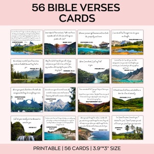 Bible Verse Cards, Bible Journaling, Encouragement Bible Verse ...