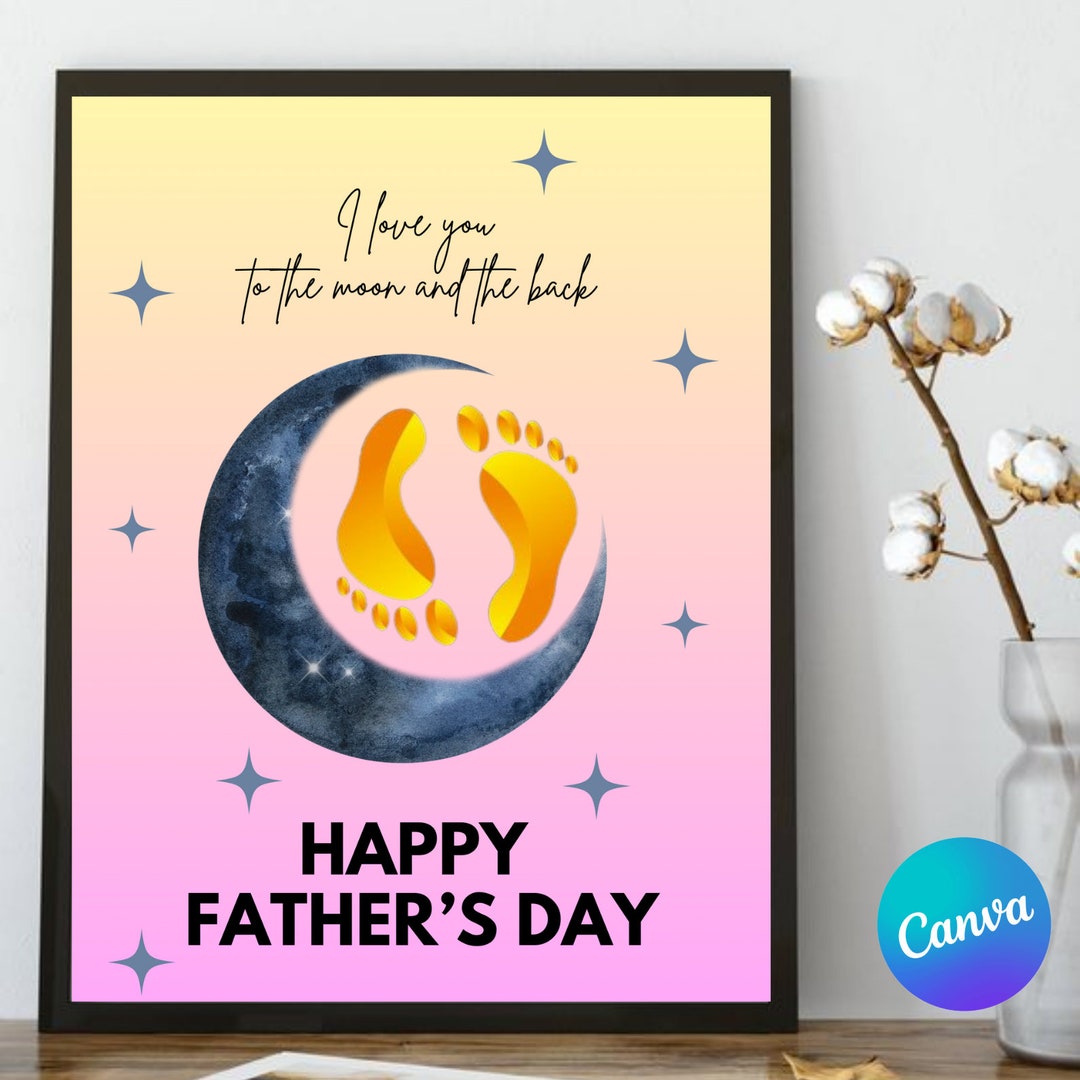 Fathers Day Crafts, to the Moon and Back, I Love You to the Moon ...
