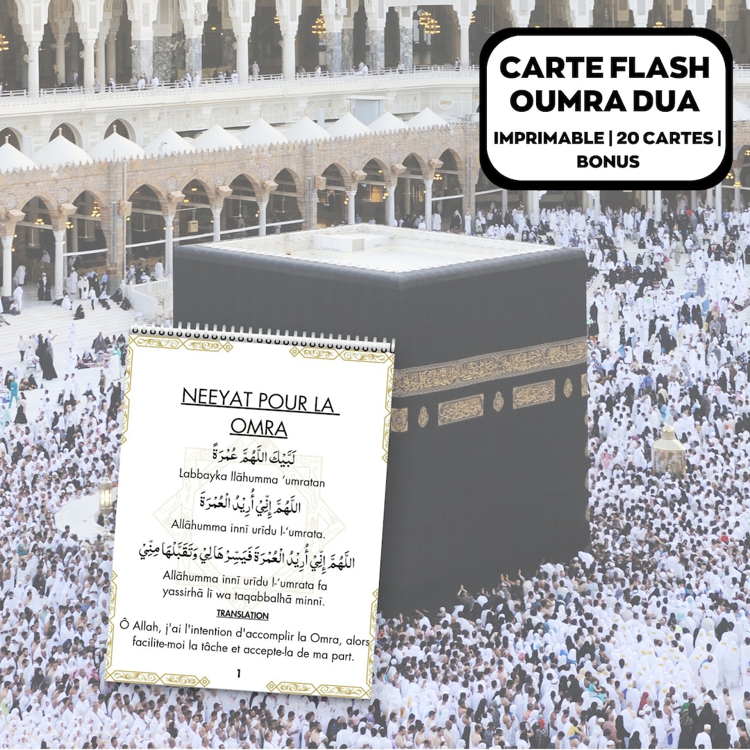 Guide De La OMRA En Français Texte Phonétique , Invocations OMRA ...