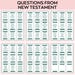 100 Printable Bible "would You Rather" Game, Old and New Testament ...