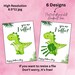 Father's Day Printable, Dinosaur Handprint Art Bundle, Dinosaur Fathers ...