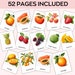 Printables Fruits Flashcards, 30 Montessori Cards, Nomenclature Flash ...