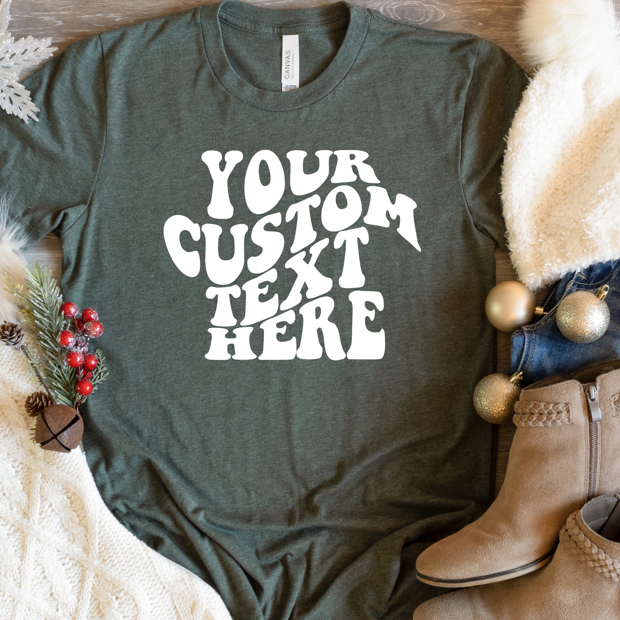 Custom Wavy Letters Svg, Wave Font Quote, Custom Wavy Stacked SVG, Wavy ...