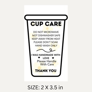 Libbey Glass Can Cup Care, Ready to Print and Cut Files, Cup Care ...