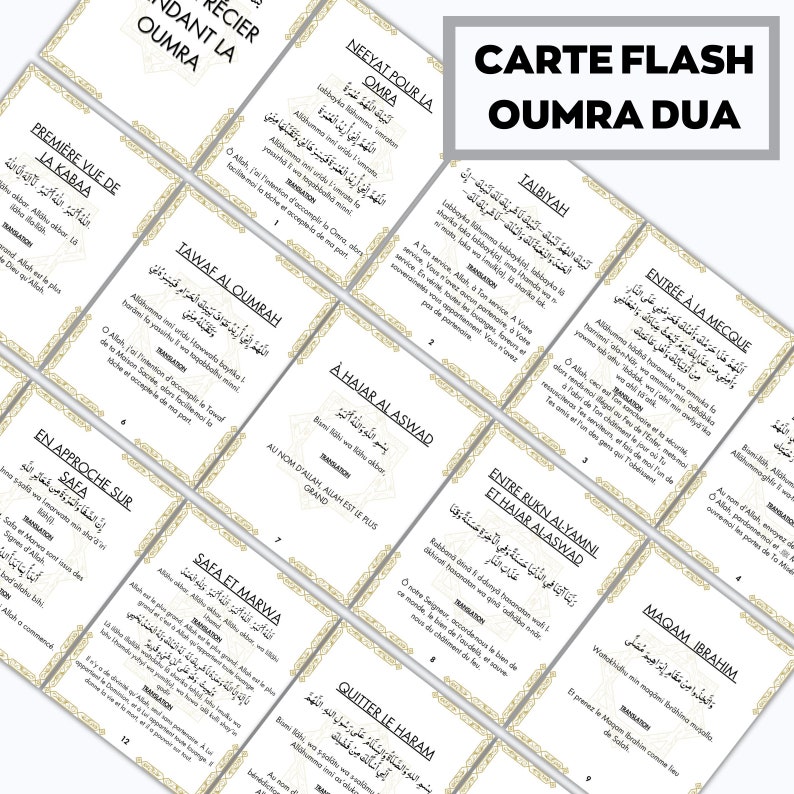Guide De La OMRA En Français + Texte Phonétique , Invocations OMRA ...