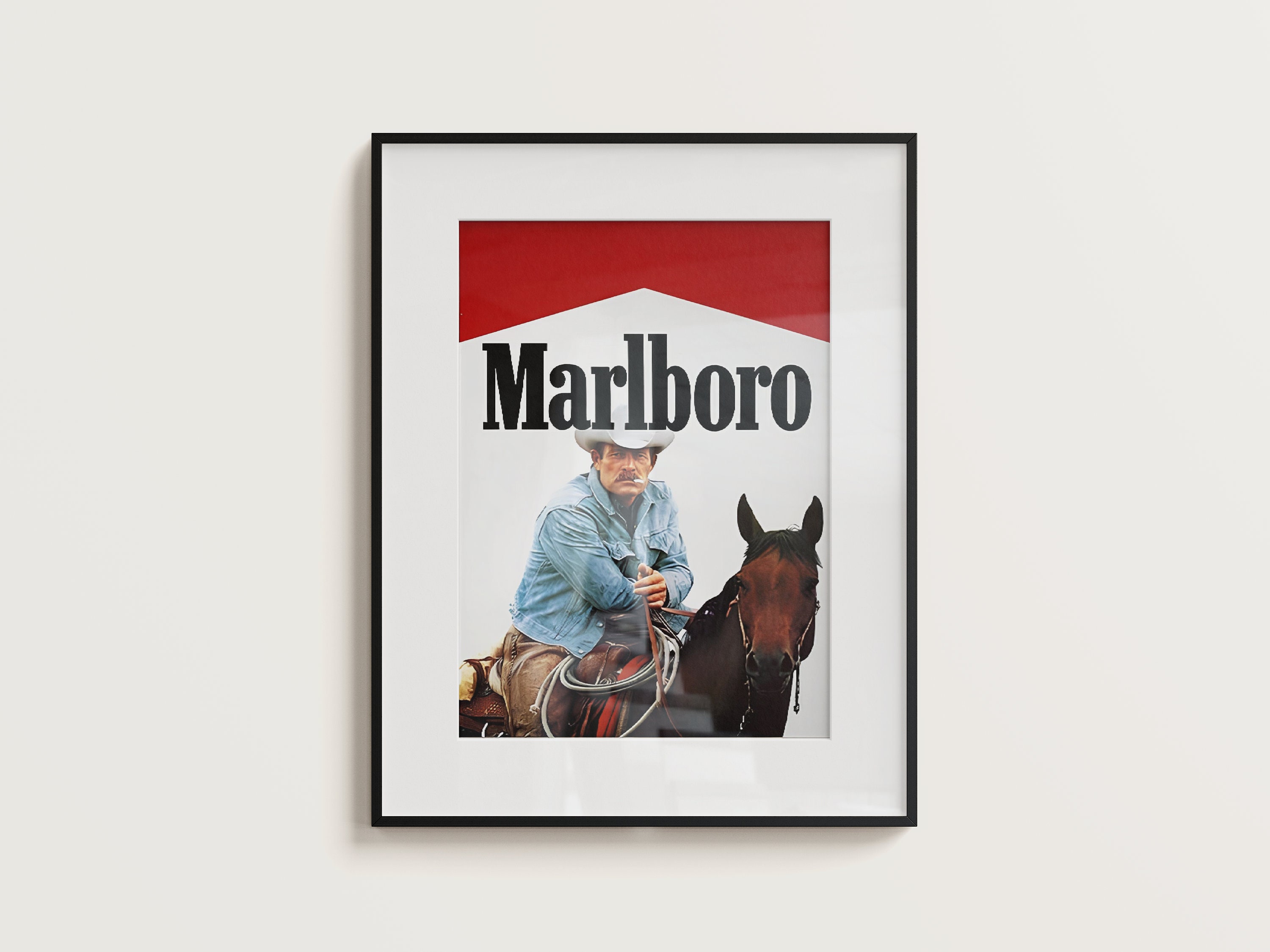 Marlboro Poster Set of 3 Marlboro Poster Vintage Poster - Etsy