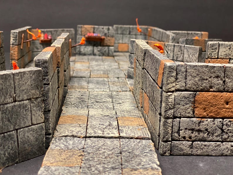 Modular Dungeon Tiles - Etsy