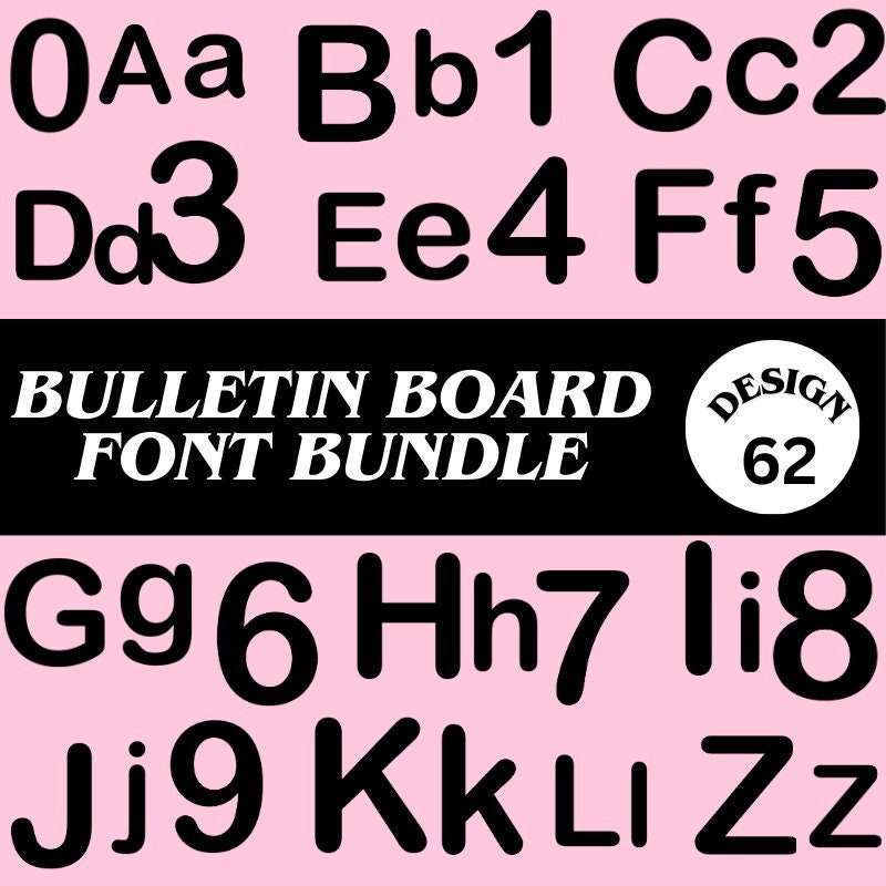 Bulletin Board Clip Arts - Etsy