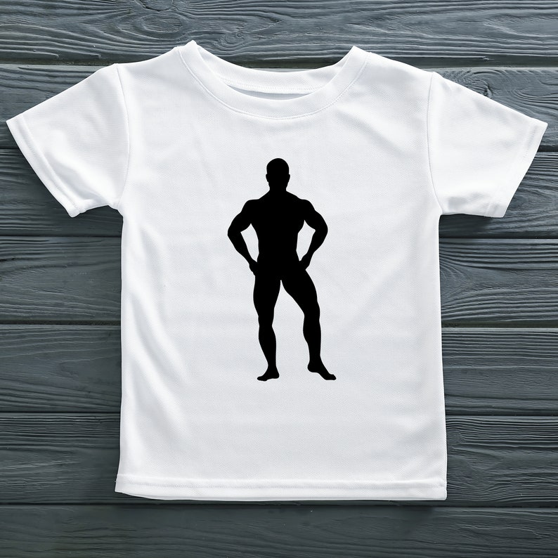 Bodybuilder Svg, Bodybuilder Clipart, Fitness Svg, Muscle Man Png, Gym ...