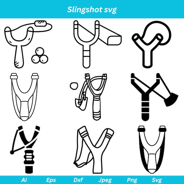Slingshot Svg - Etsy