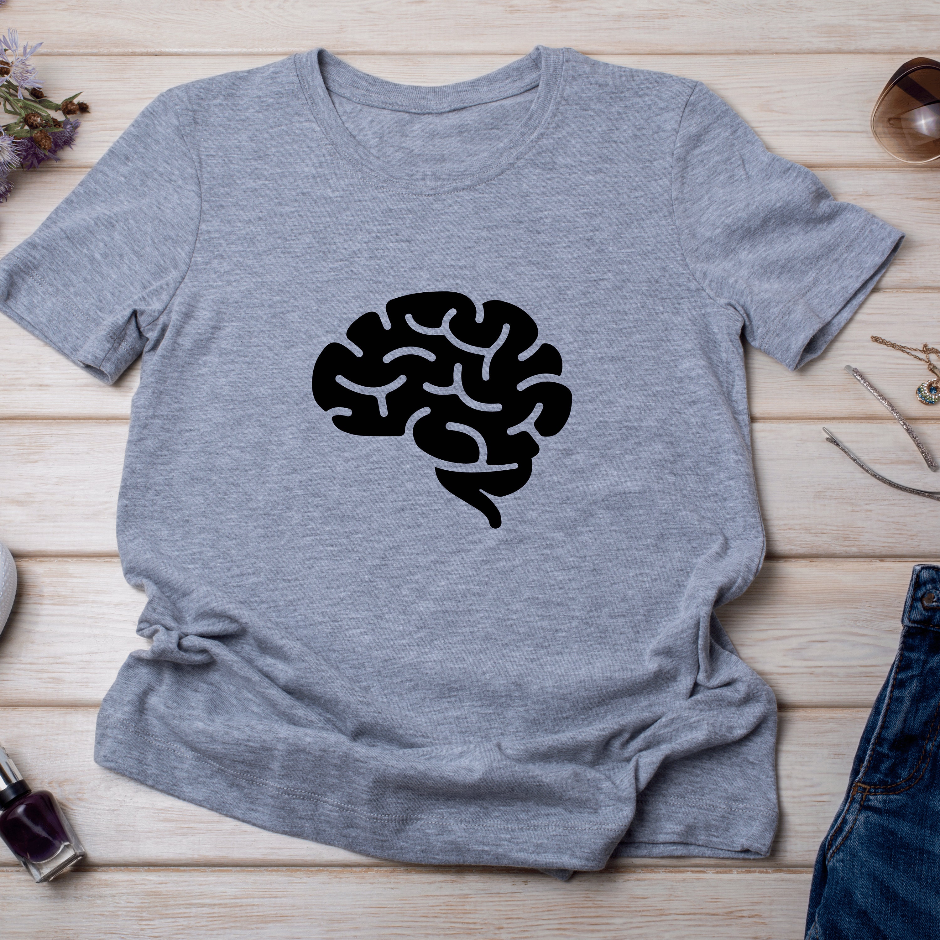 Brain Svg, Brain Clipart, Brain Cut File, Brain Cricut, Brain Vector ...