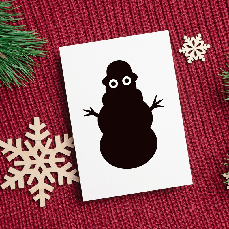 Snowman Svg Snowman Cut File Snowman Clipart Snowman - Etsy