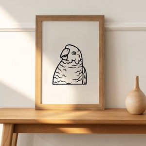 Parrot Svg Bundle, Parrot Svg, Parrot Silhouette, Birds Svg, Flying ...